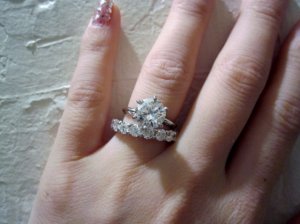 Show me your eternity band with 10 15 pointers PriceScope